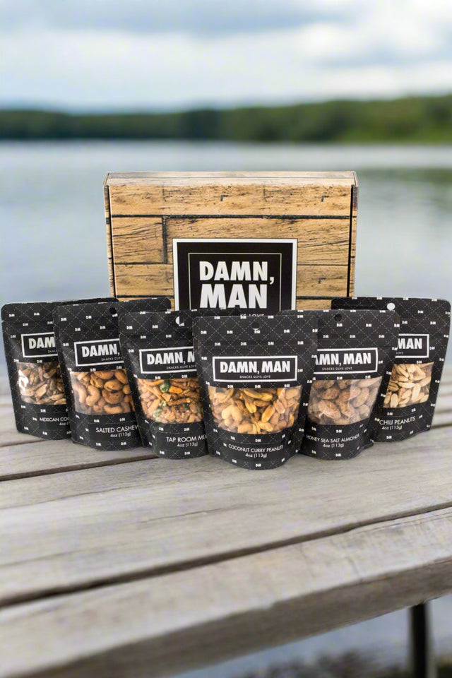 Damn, Man | Snacks Guys Love | Gourmet Nuts | Build Your Own Box – DM ...