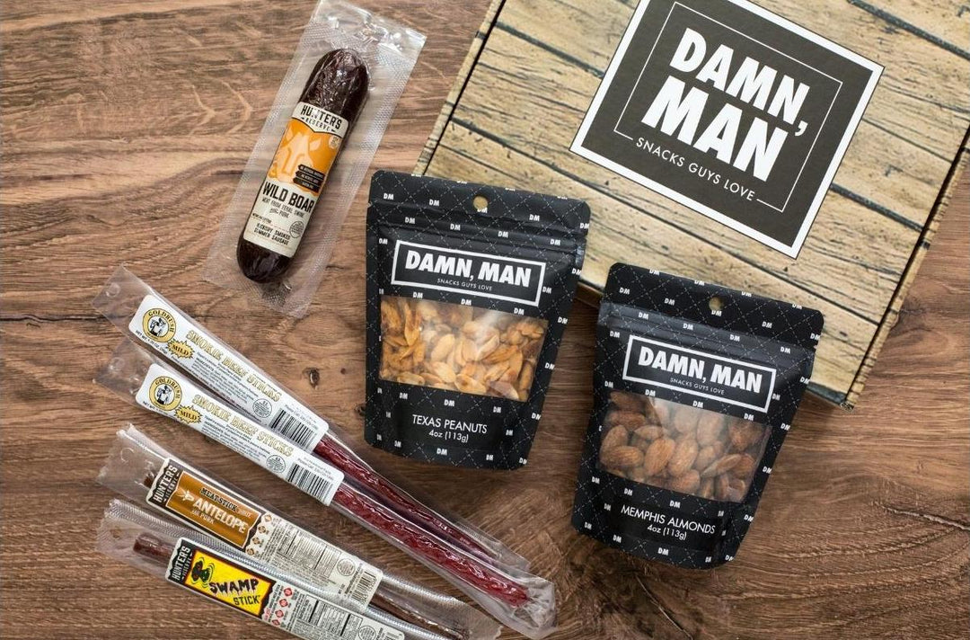 Damn, Man | Snacks Guys Love | Nuts & Meats | Gifts & Treats For Him ...