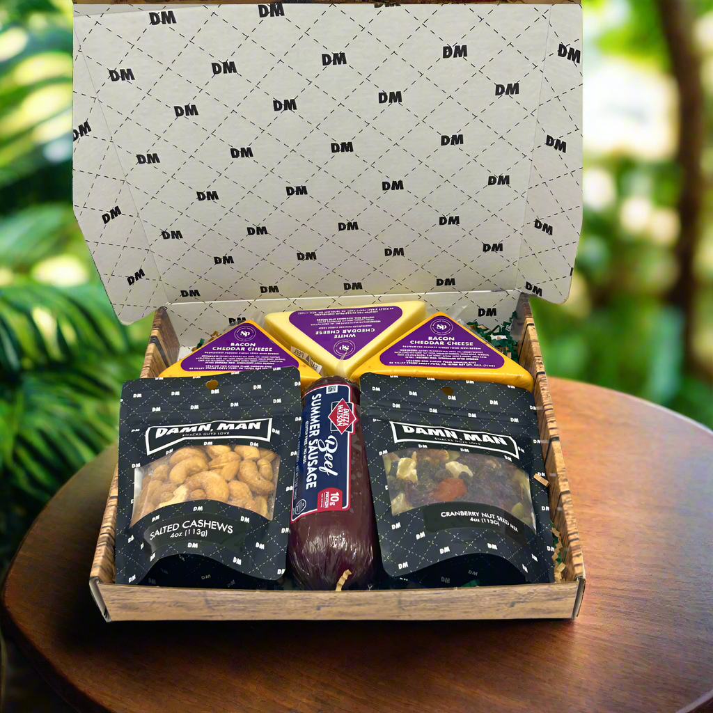 Delicatessen Gift Box - Gourmet Snacks for Men – DM Snacks