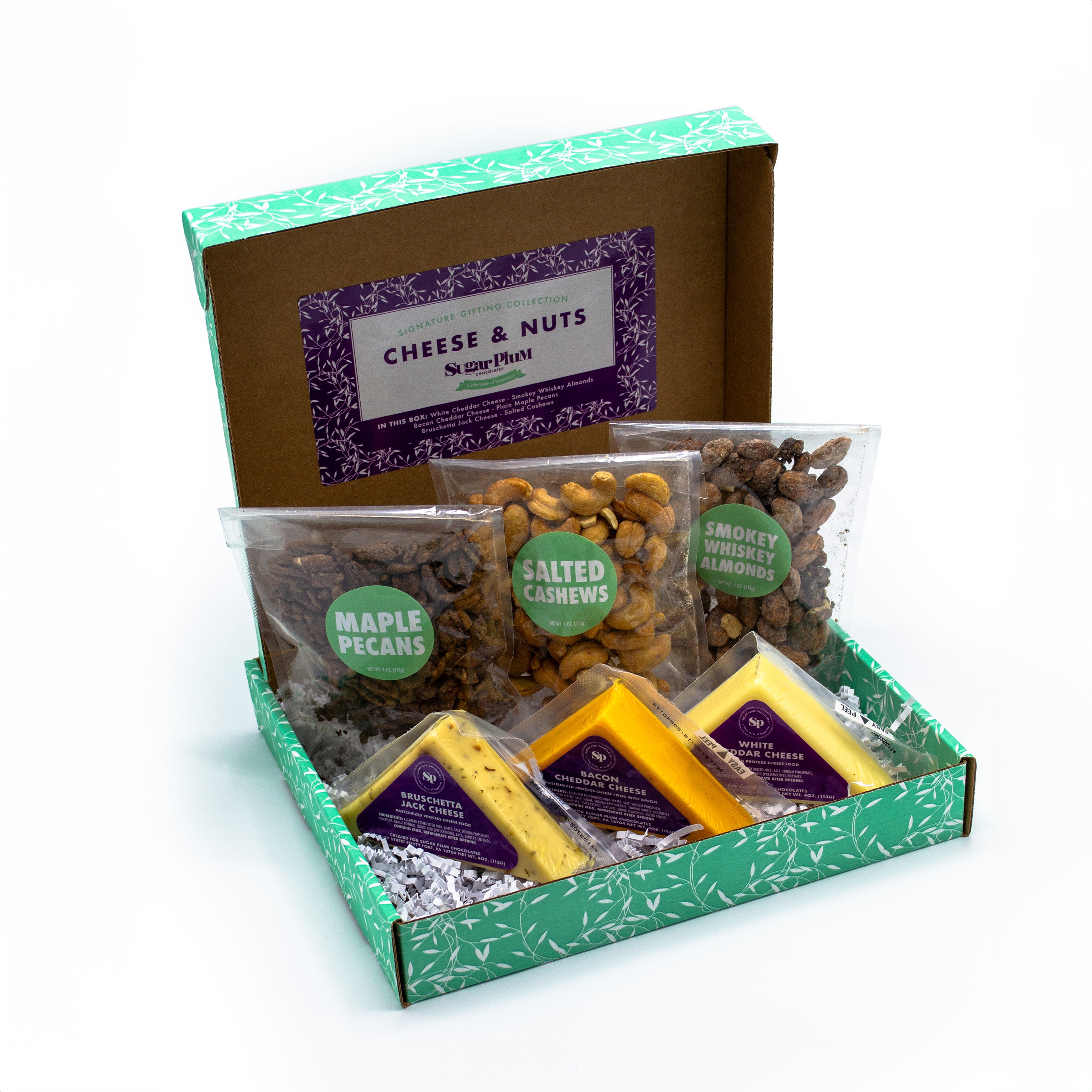 Signature Nuts & Cheese Box – Gourmet Snack Gift for Men – DM Snacks