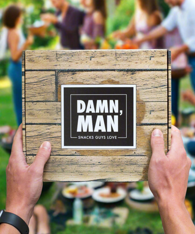 Snack Gift Boxes for Men | Gourmet Nuts & Meats – DM Snacks